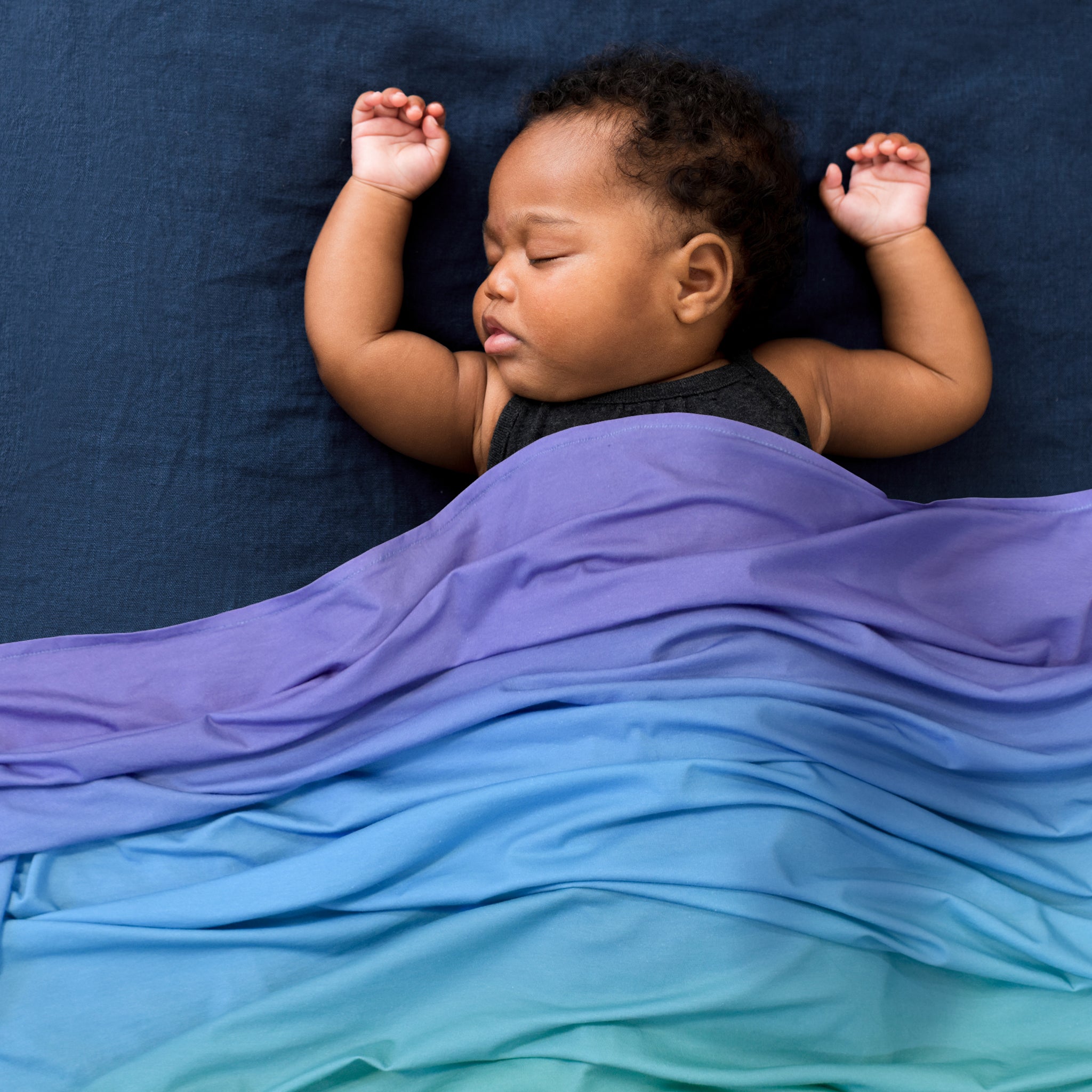 Nanat Baby Pima Cotton Colorful Ombre Prints