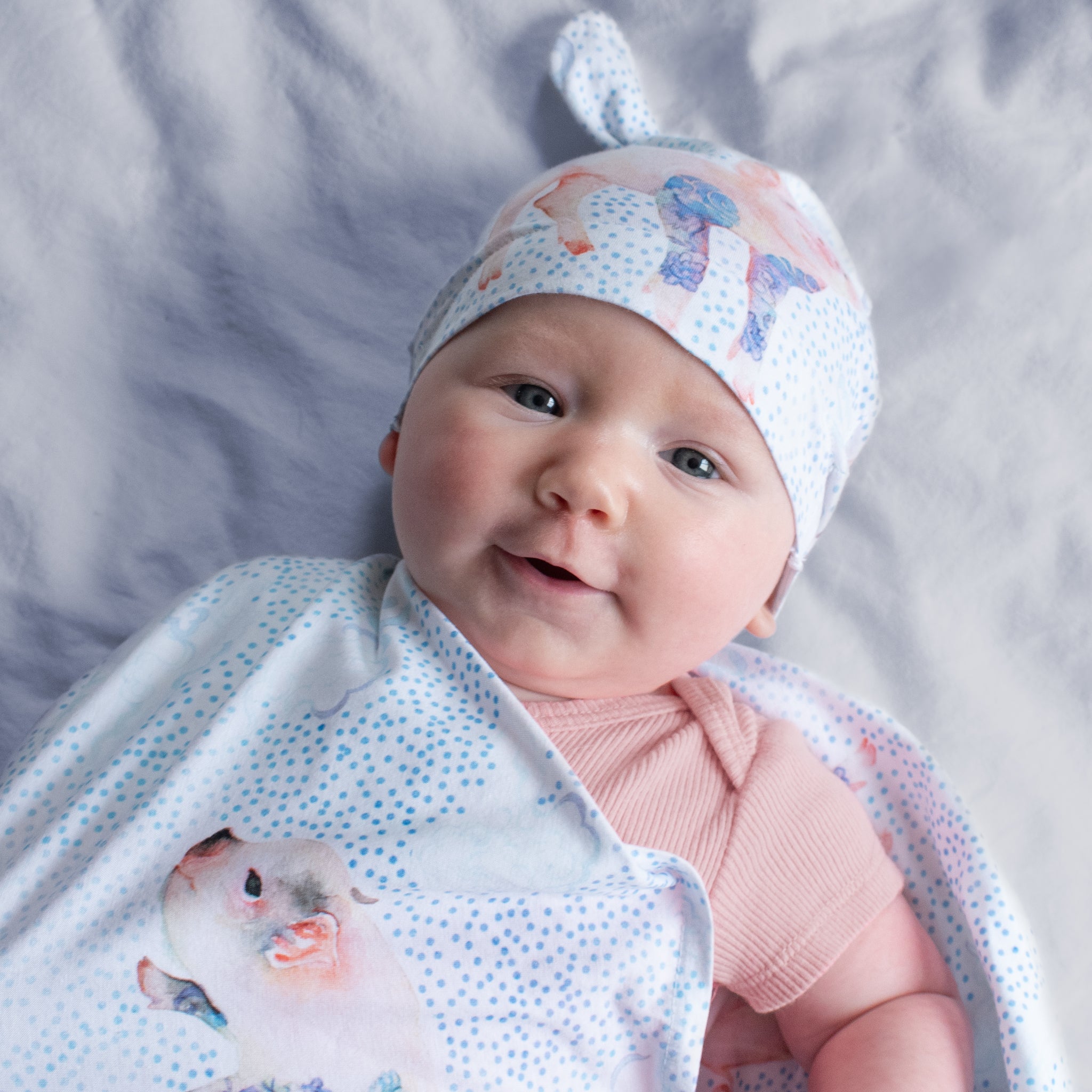 All Products - Nanat Baby Pima Cotton Baby Blankets & Hats
